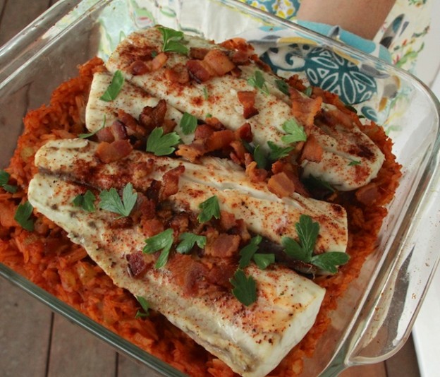 Fish and Red Rice - Suwannee Rose