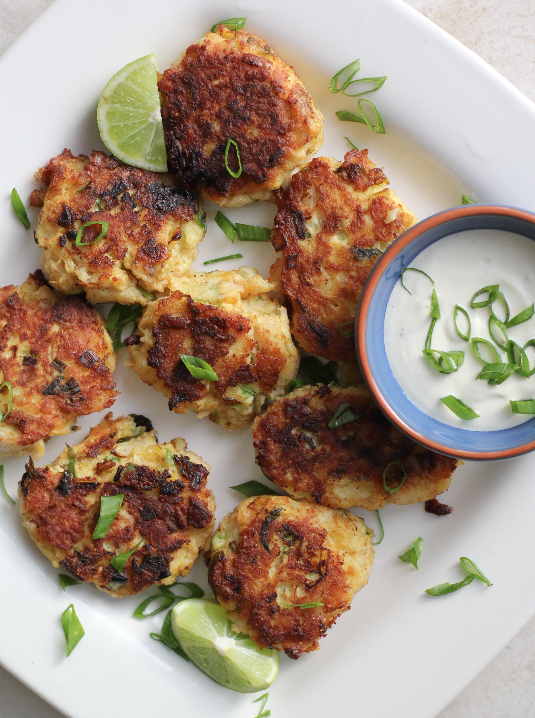 Crispy Fish Cakes - Suwannee Rose