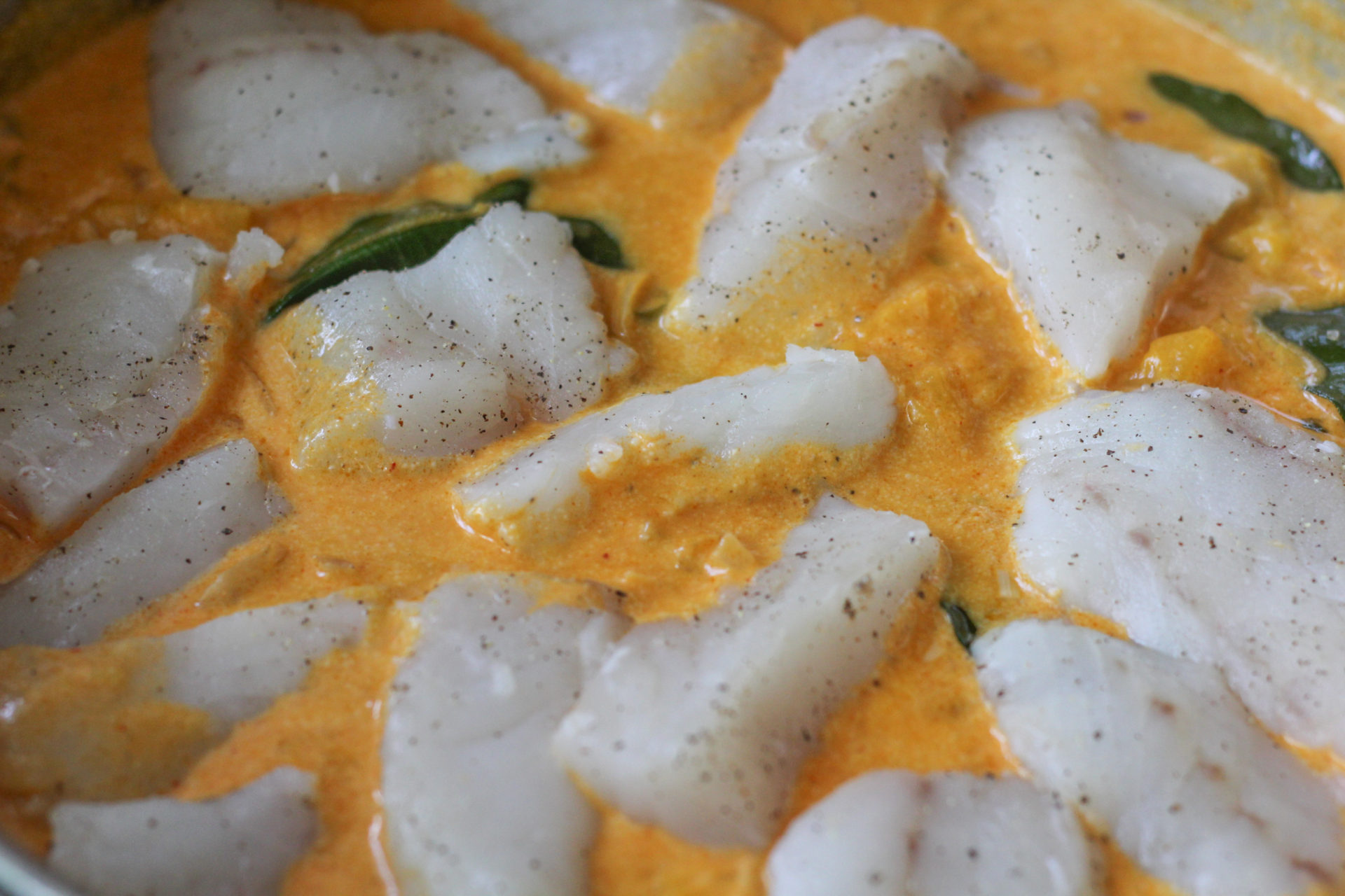 Mango Coconut Fish Curry - Suwannee Rose