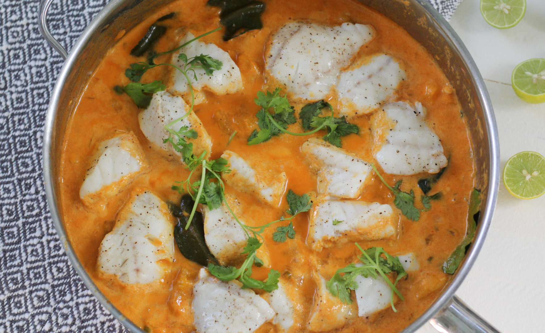Mango Coconut Fish Curry - Suwannee Rose